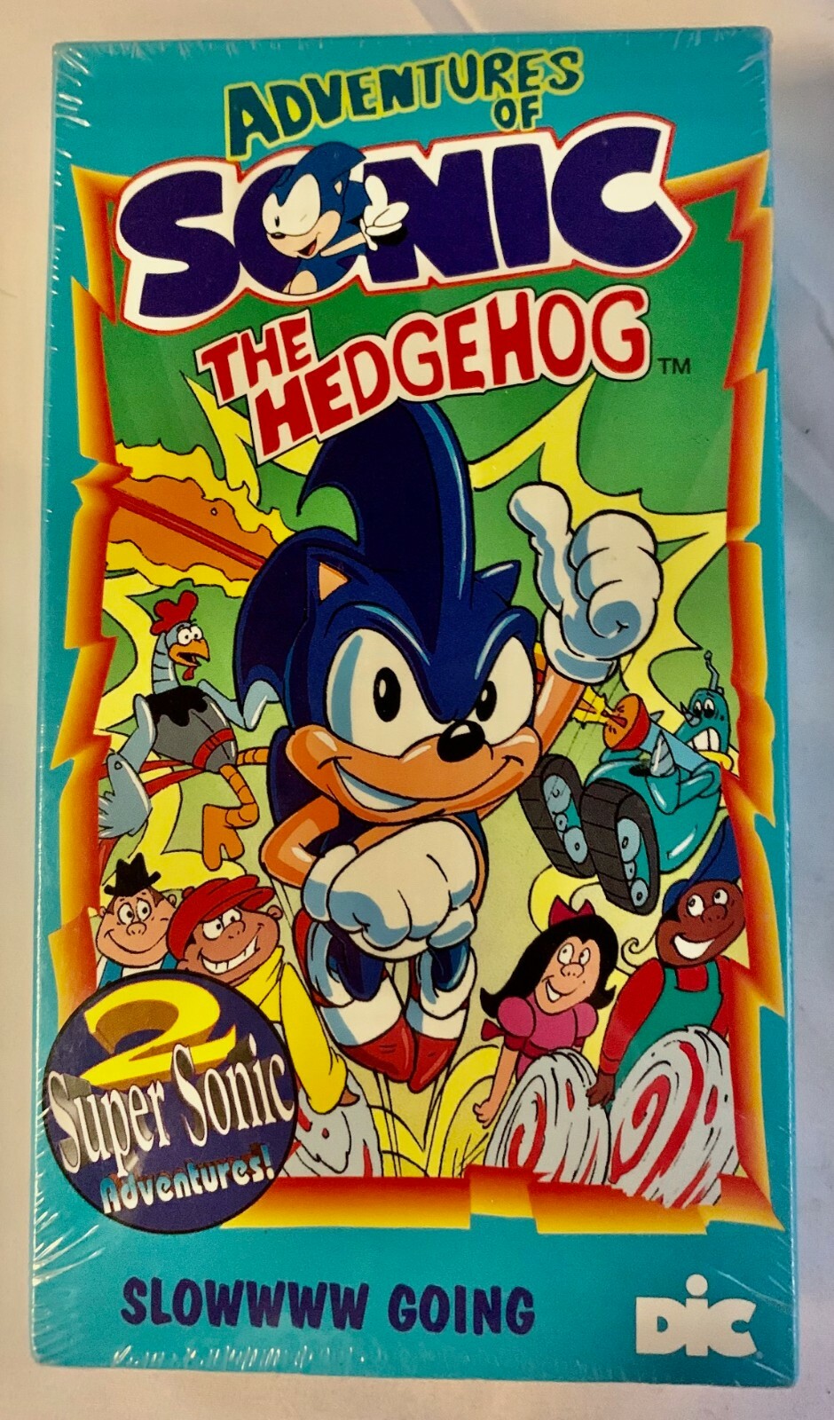 Adventures of Sonic The Hedgehog: Slowwww Going (VHS 1994) NEW SEALED ...