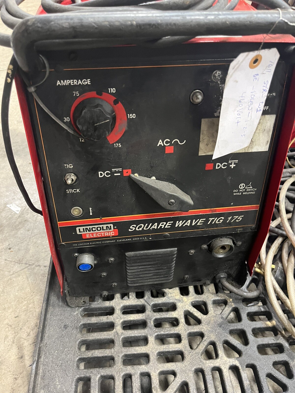 LINCOLN SQUARE WAVE TIG 175 AC/DC WELDER | eBay