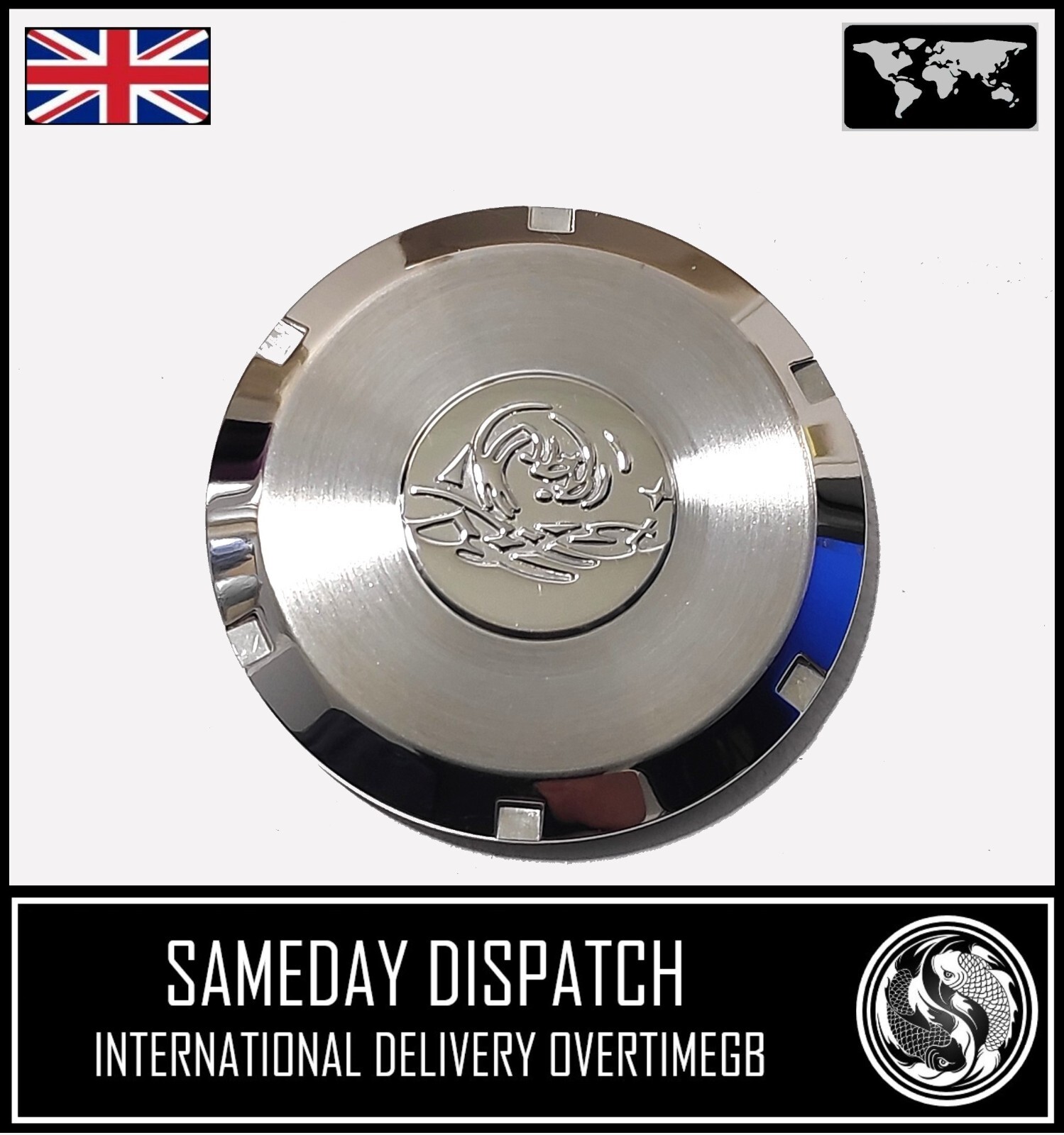 For Seiko Case Back SKX007 009 SRPD TSUNAMI WAVE UNIVERSAL FIT ...