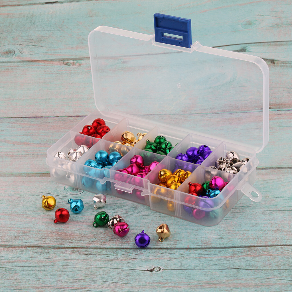 Mini Glöckchen Schellen Glocken aus Metall, Weihnachtsschmuck Glocken ...