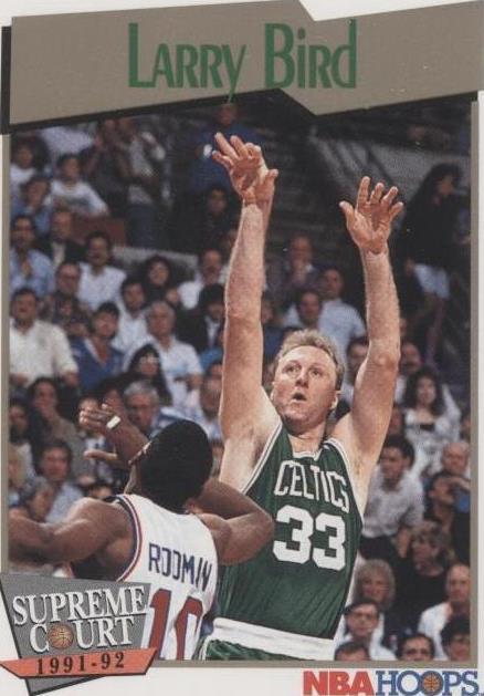 1991-92 NBA Hoops - Larry Bird #451 for sale | eBay