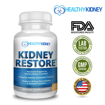 Kidney Cleanse Restore Supplement Function Creatinine Health Renal ...