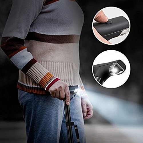 Self-Standing Cane, Short Cane, Best Walking Cane, Adjustable, Foldable ...