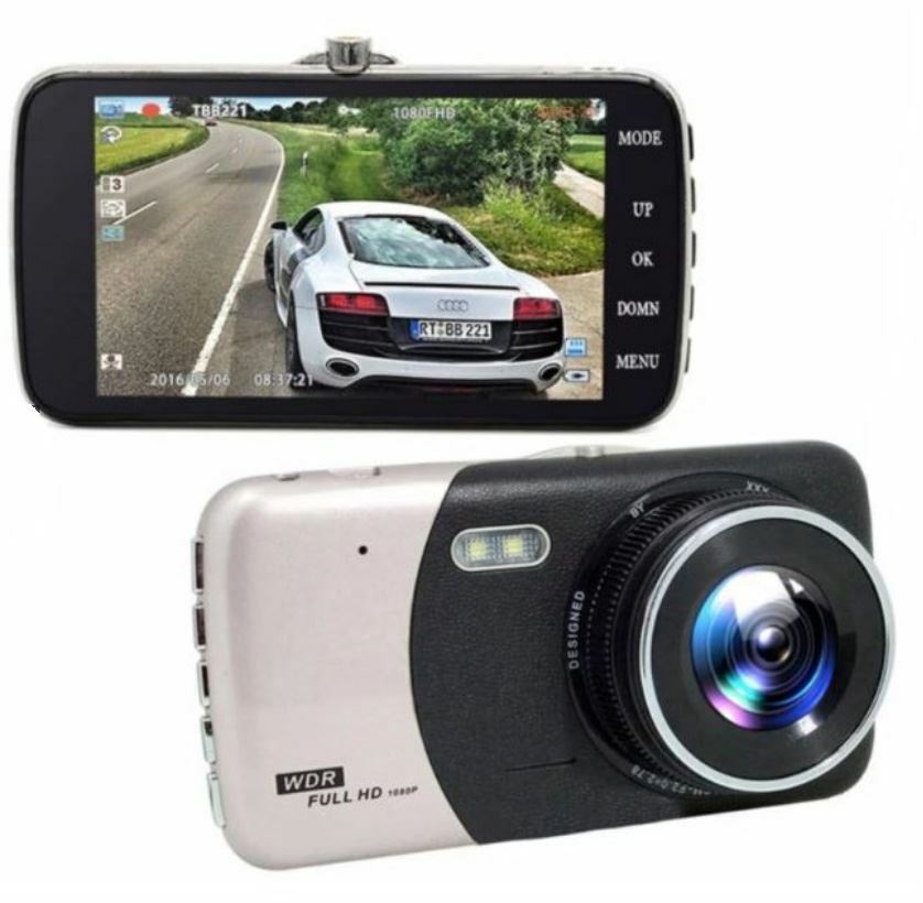 Portable in Car Dash Camera Full HD 5MP 4.0LTPS LCD Digital Video Voice ...