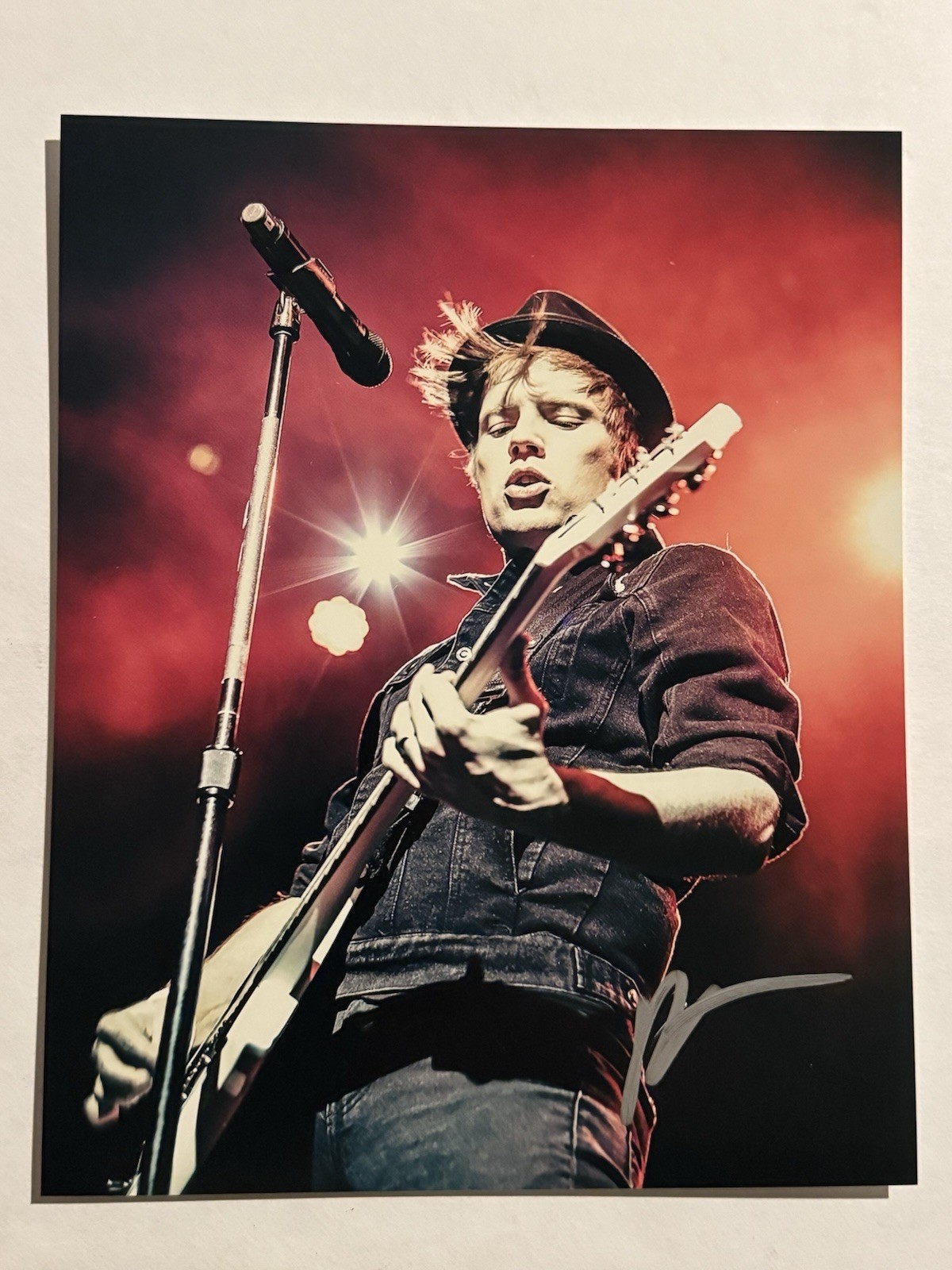PATRICK STUMP SIGNED 8X10 PHOTO AUTOGRAPHED FALL OUT BOY LEAD SINGER ...
