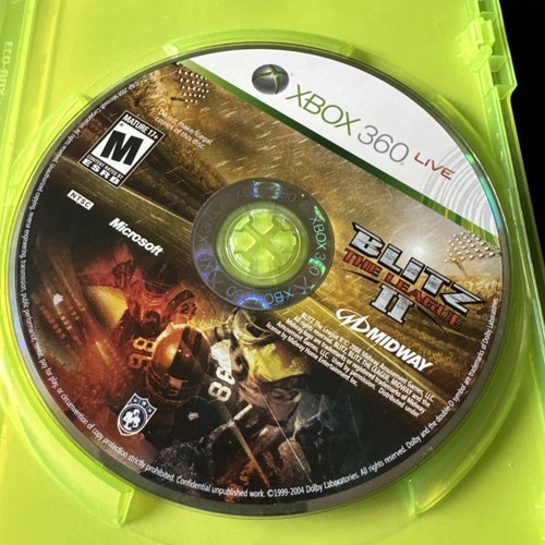 Blitz The League II Xbox 360 - Game & Case Tested/Working | eBay