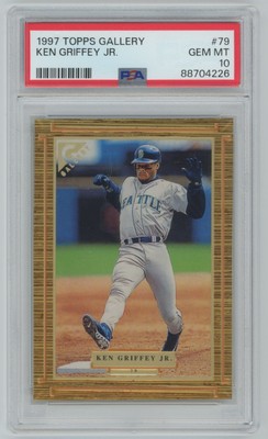 Ken Griffey Jr. 1997 Topps Gallery PSA 10 #79 Seattle Mariners | eBay