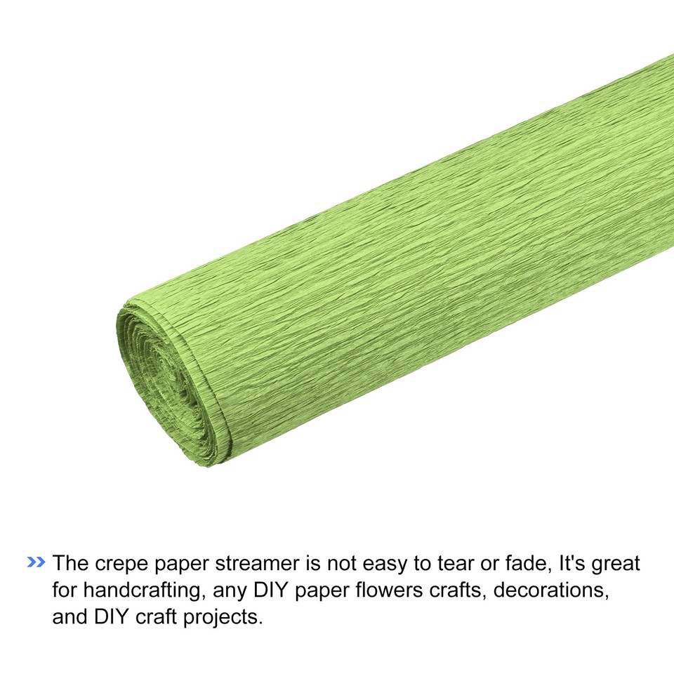 Crepe Paper Roll Crepe Paper Decoration 6.9ft Long 20 Inch Wide, Light ...