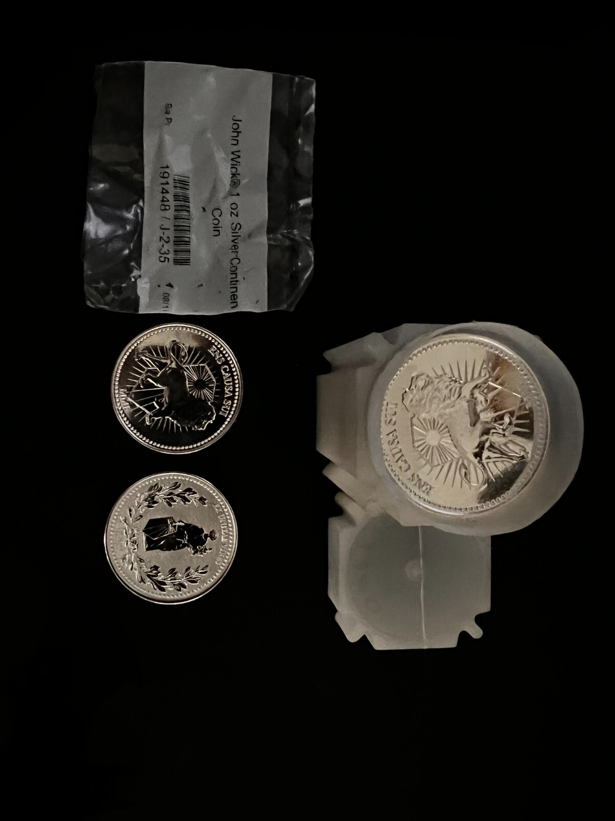 John Wick 1 Oz Silver Continental Coin Ebay