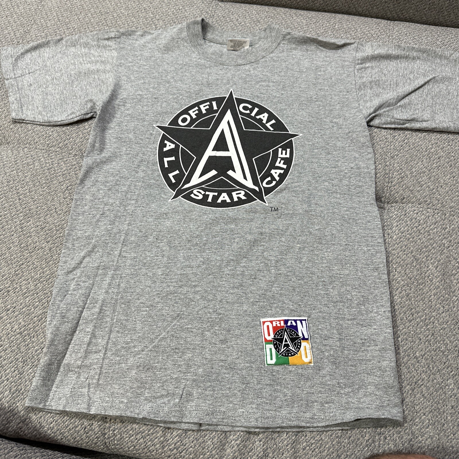 Vintage 1995 Official All Star Cafe Orlando Disney T … - Gem