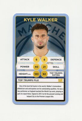 #TN17011 KYLE WALKER British Game 2018 Soccer Card | eBay