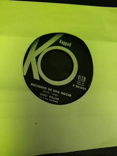 Nino Rejna - lindo Juliano - recupero de una noche - 45 Giri | eBay
