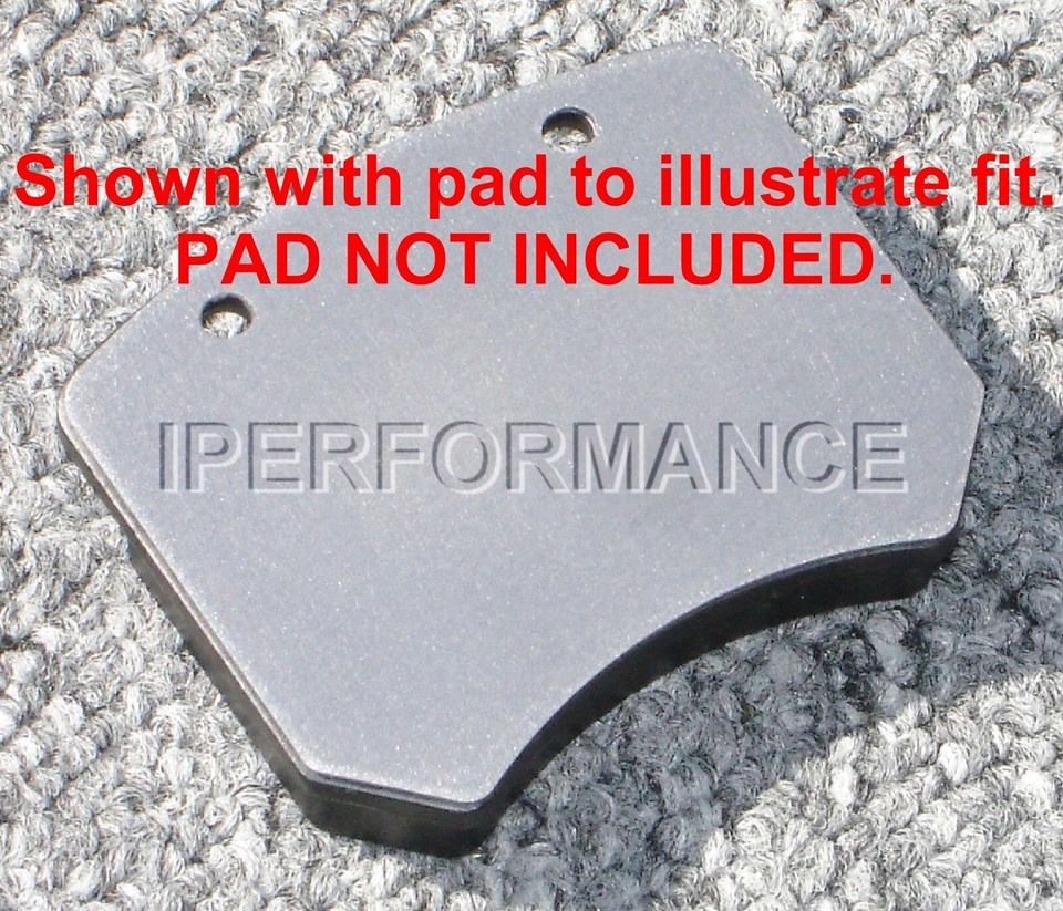 Titanium Brake Pad Shim Heat Shield Set for Morris Mini Cooper S, GT 63 ...