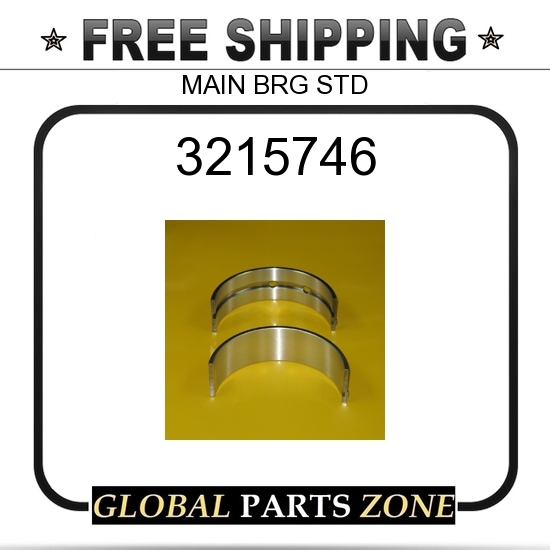 3215746 - MAIN BRG STD 2170390 3178766 4W5492 2110592 fits Caterpillar ...