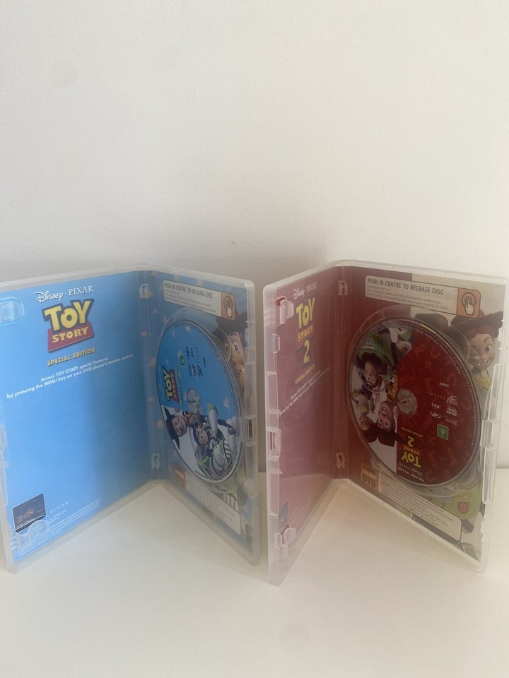 Toy Story 1 & Toy Story 2 DVDs Special Edition | eBay