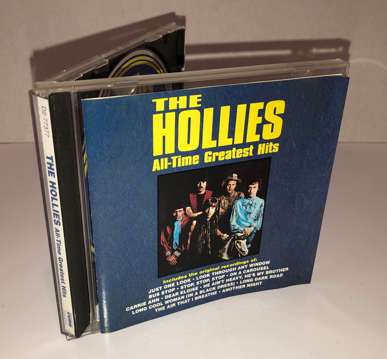 THE HOLLIES All Time Greatest Hits 1990 CD on Curb Records Graham Nash ...