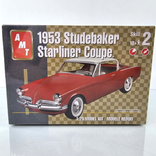 AMT 1953 Studebaker Starliner Coupe 1/25 Plastic Model Kit 39110 RC2 ...