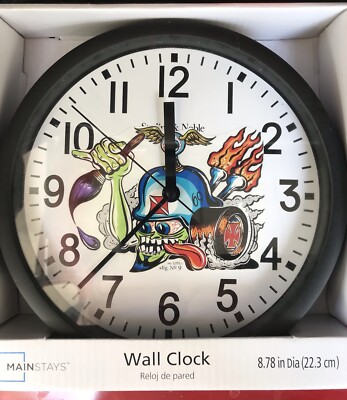 CUSTOM MADE RAT FINK WALL CLOCK - NEW IN BOX | eBay