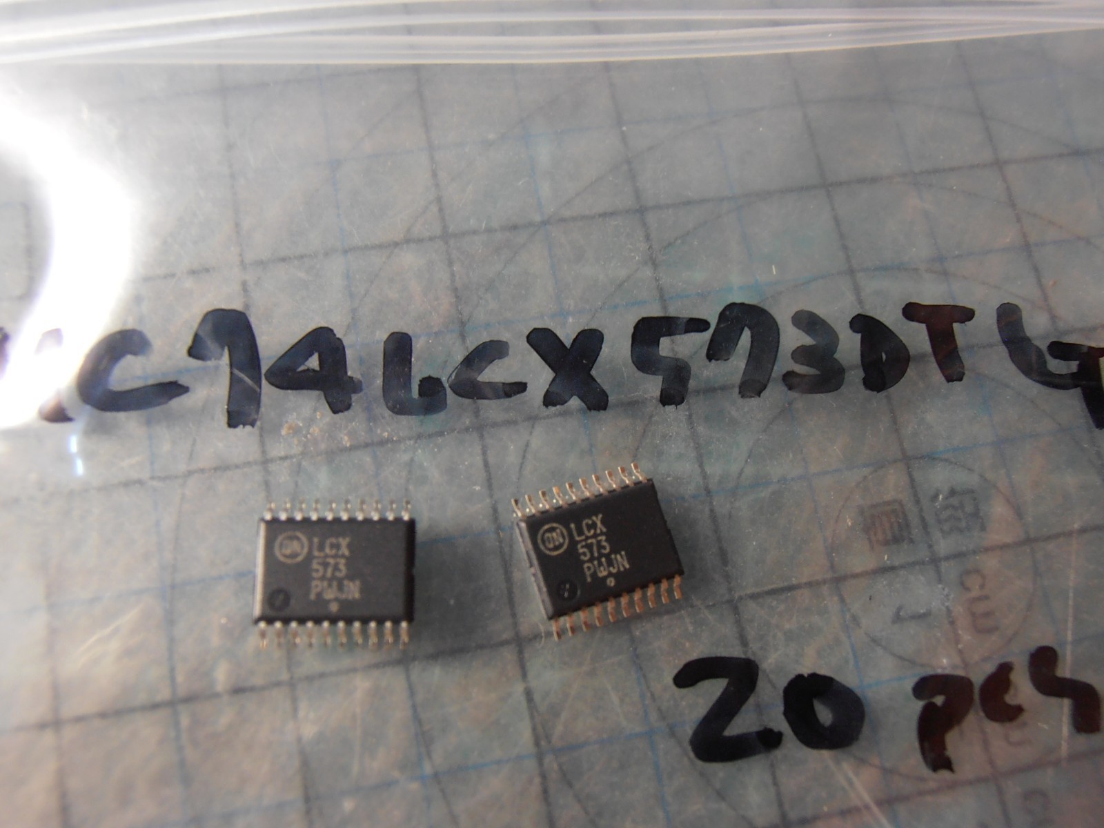 10x 74LCX06 74LCX07 74LCX14 74LCX245 74LCX573 74LCX74 TSSOP ON | eBay