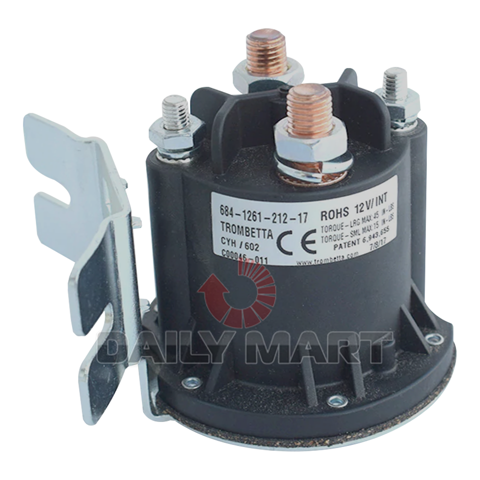 New In Box TROMBETTA 684-1261-212-17 Oil Pump Contactor DC 12V 150A | eBay