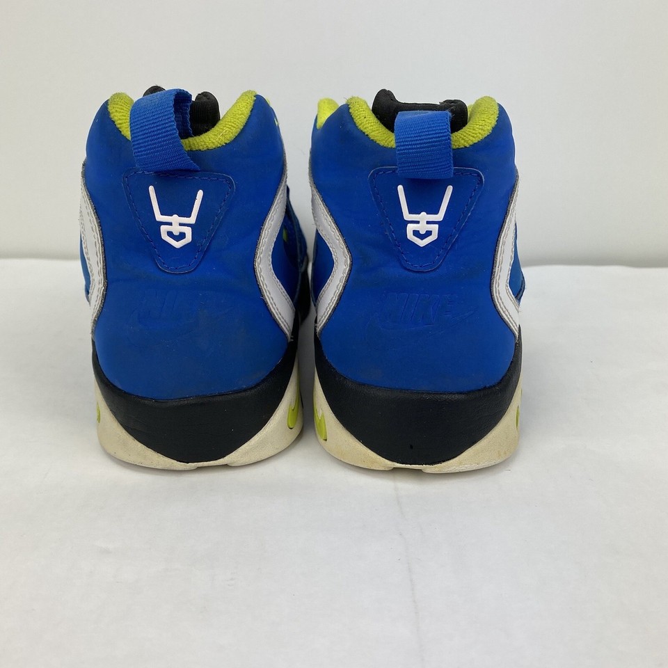 Nike Air Diamond Turf II 2 Style 488294-431 Cyber Blue Green Mid Youth ...