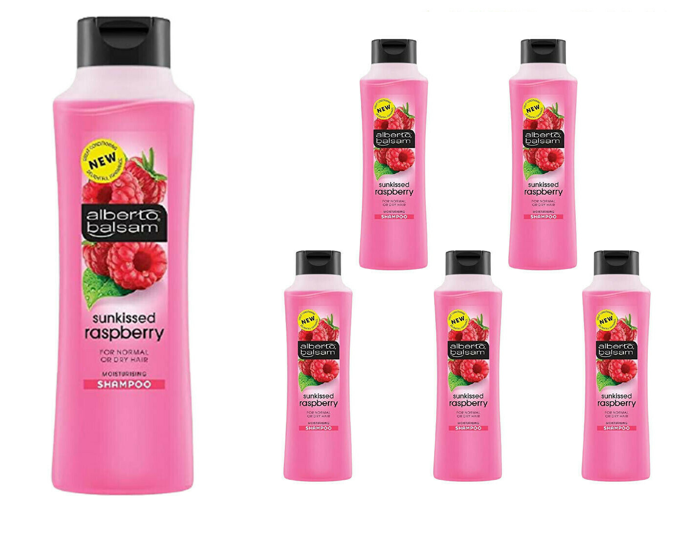 Alberto Balsam Shampoo Sunkissed Raspberry 350ml x 6 | eBay