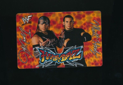 2000 HARDY BOYZ Vending Machine Prism Sticker Jeff Matt Hardy swsw6 | eBay