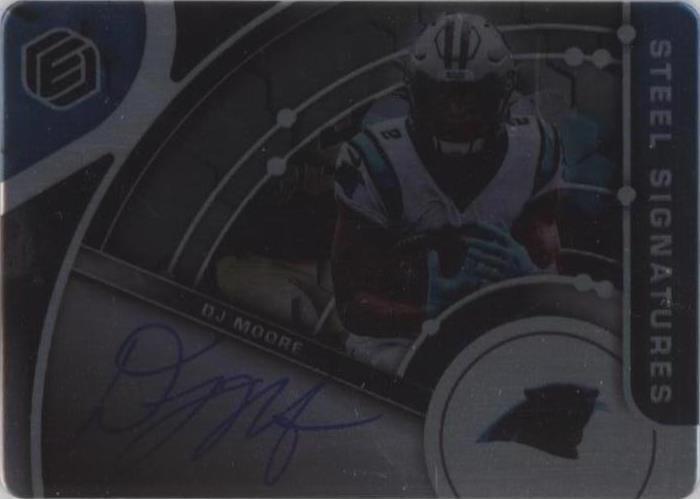 2022 Panini Elements - Steel Signatures D.J. Moore #SS-DJM Silver /35 ...
