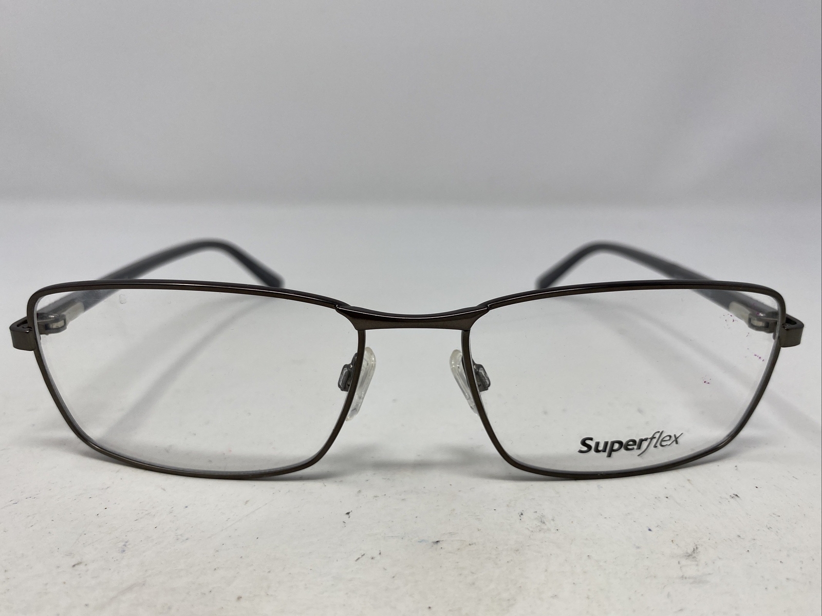 Superflex SF-509 C.2 60-18-155 Gunmetal Metal Full Rim Eyeglasses Frame ...