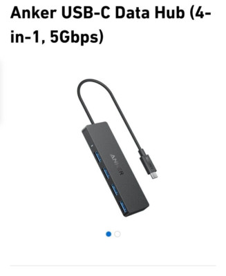 Anker Series 3 USB-C Data to USB-A Hub 4 in 1 Model: A8309 | eBay