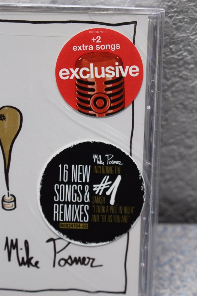 Mike Posner - At Night, Alone 2016 CD Album RARE Target Exclusive 2 ...