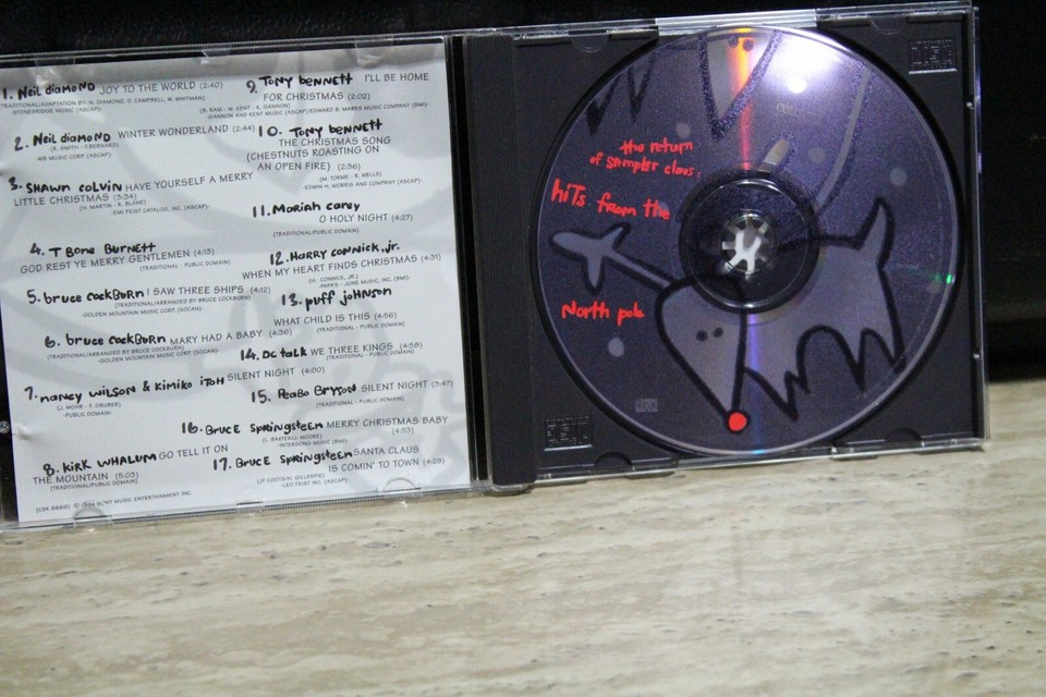 The Return of Sampler Claus Hits From The North Pole promo sampler CD ...