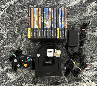 Nintendo GameCube Bundle With 15 Games Lot HDMI Converter | eBay