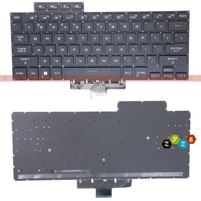 NW US Backlit Keyboard For ASUS ROG Zephyrus M16 GU603HE GU603HM ...