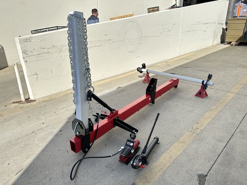 10 ton Auto Body Frame Machine Puller Straightener w/ Air Hydraulic ...