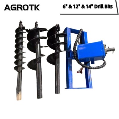 Post Hole Diggers - Skid Steer Attachments