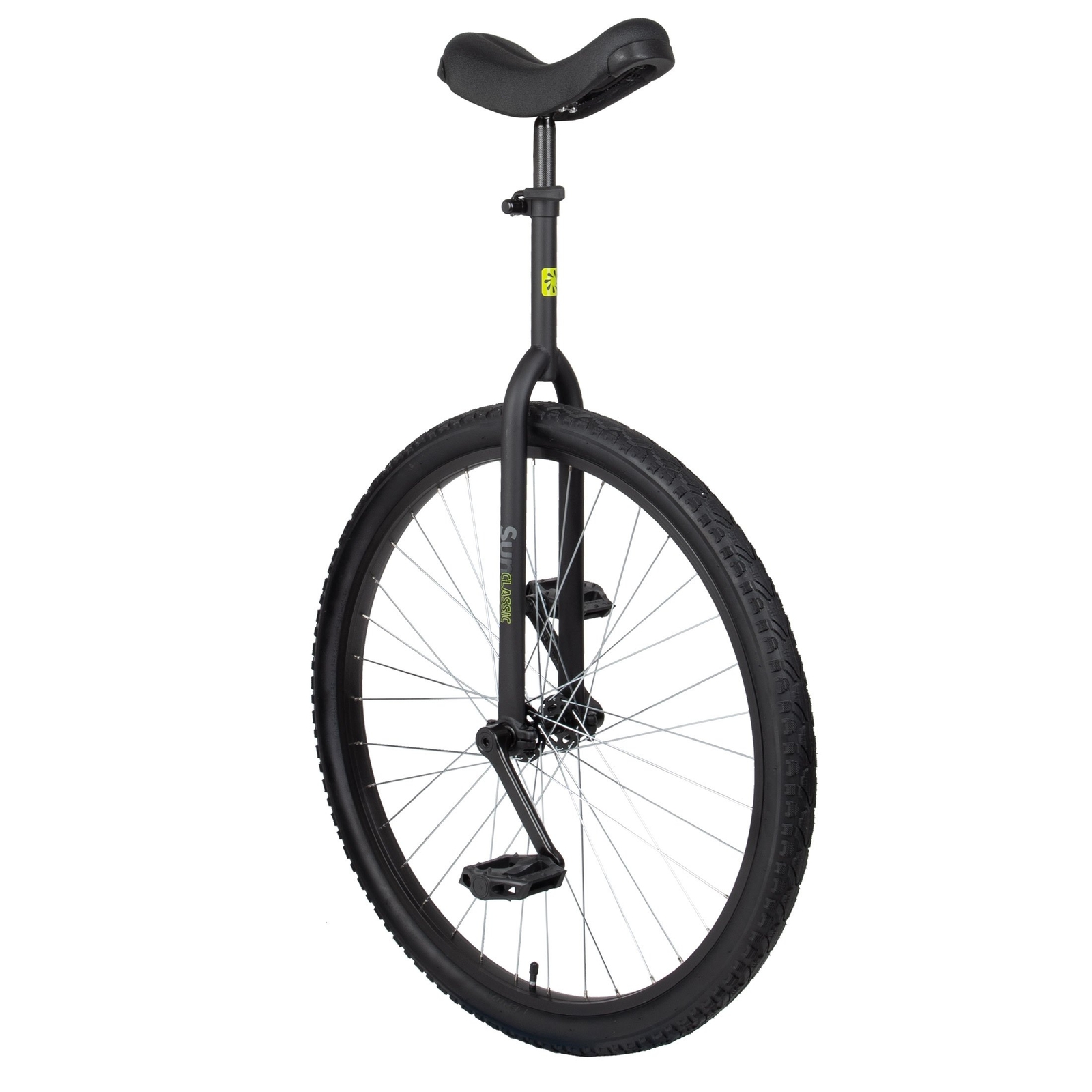 Sun Bicycles Classic Unicycle 29" - Matte Black, Sealed Bearings, Quick ...