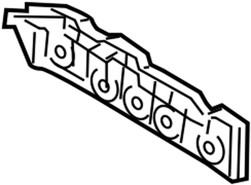 52563-0C010 Toyota Retainer, rear bumper, upper lh 525630C010, New ...