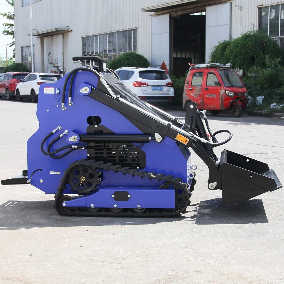 Mini Skid Steer Stand-on Loader Crawler Compact Track Loader 22HP ...
