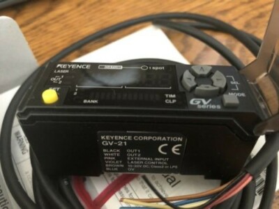 Keyence GV-21 Digital CMOS Laser Sensor | eBay