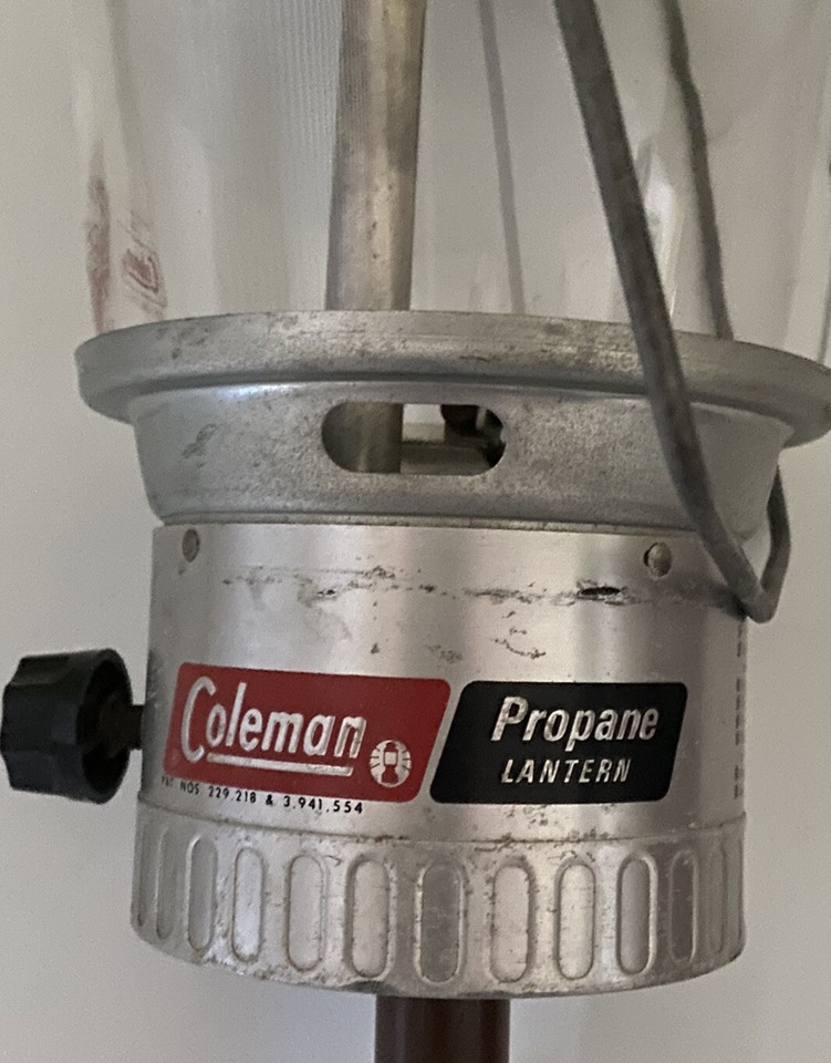 VTG Coleman Dual Mantle Propane Lantern 5114C with 10.5" Distribution ...