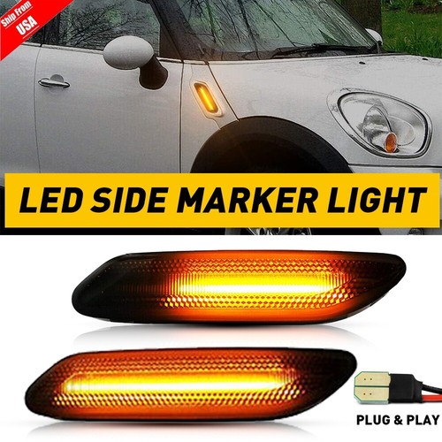 Front LED Side Marker Light for 2011-2016 Mini Cooper Countryman ...