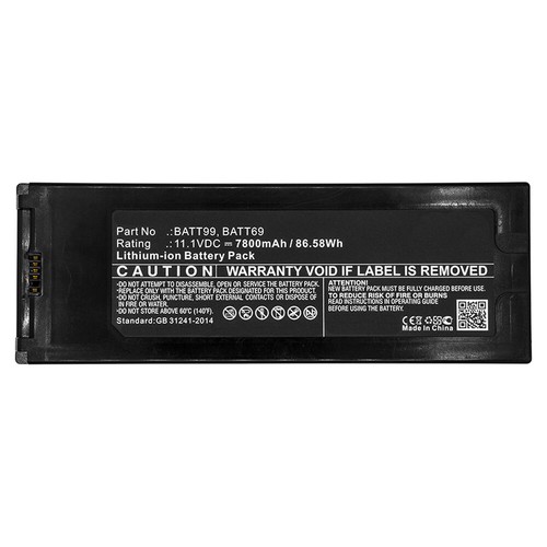 BATT99 BATT69 Battery Welch-Allyn Connex VSM Vital Signs Monitor 6000 ...