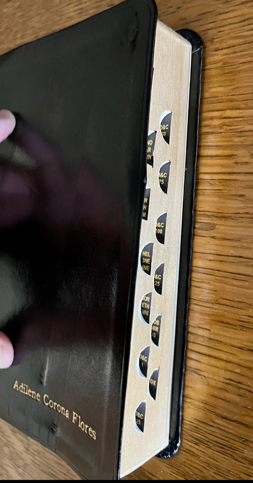 2016 Black Leather LDS Mormon Triple Combination Scriptures | eBay