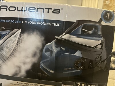 Rowenta Perfect Steam Pro 1800W Fast Heat Up Steam Iron - Blue ...