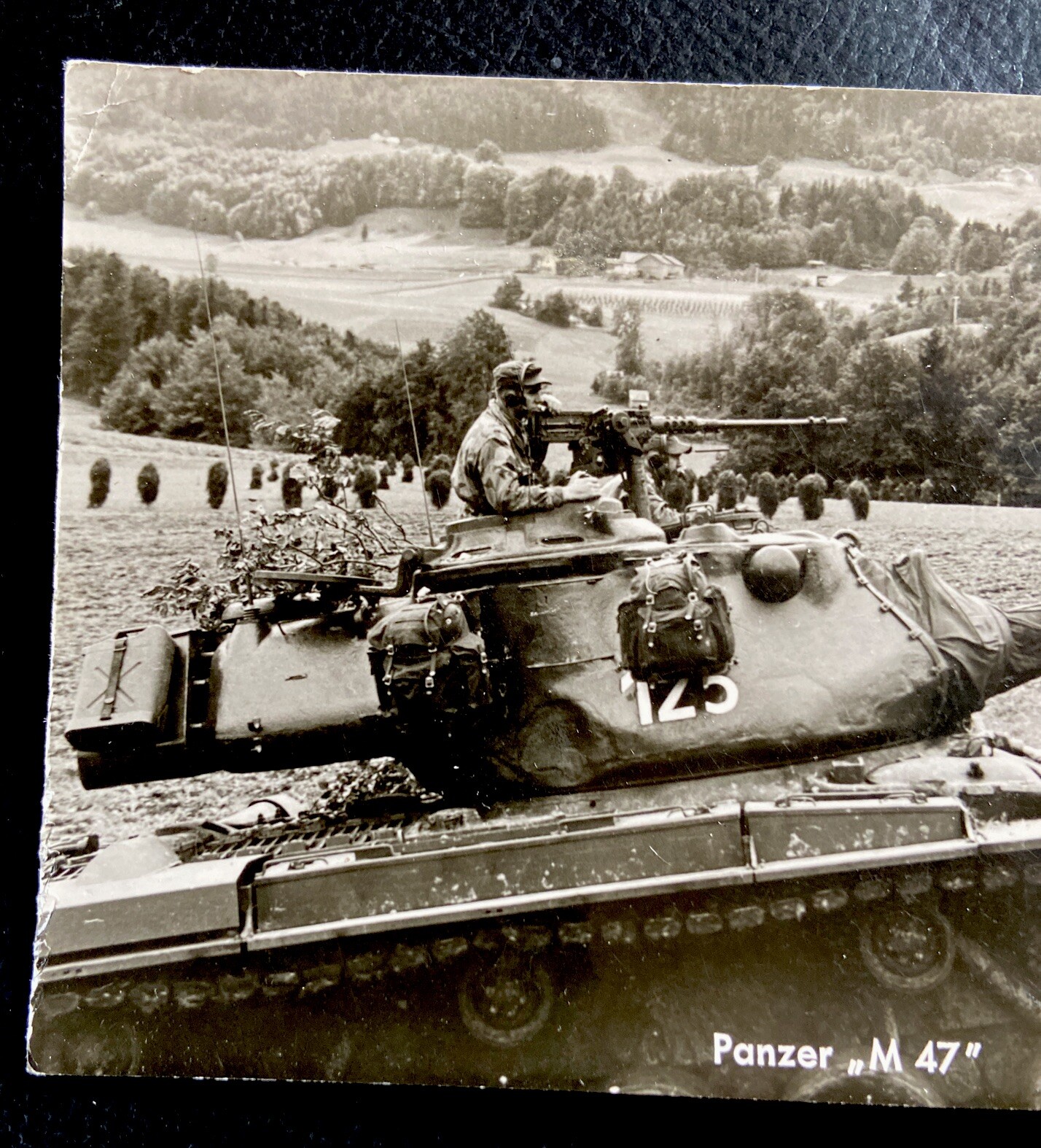 Foto Cartolina Panzer Bundeswehr M47 | eBay