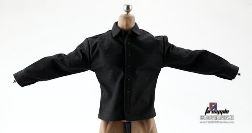 1/6 Scale Male Black Shirt Clothes For 12'' AT027 M34 Strong Action ...