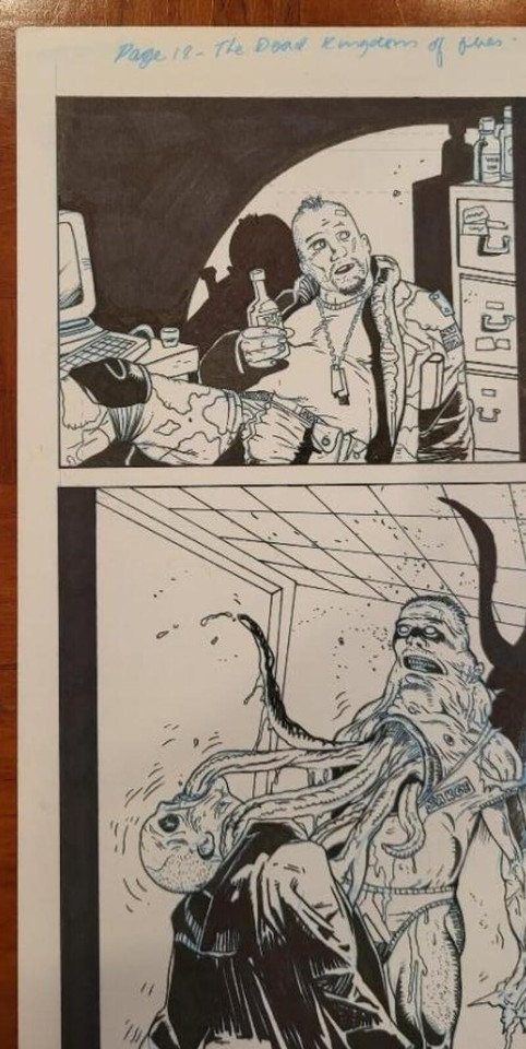 SIMON BISLEY / Andy Brown Original art, KINGDOM of FLIES #4 pg 18 ...