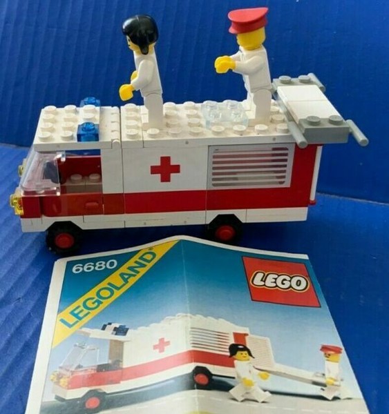LEGO Town: Ambulance (6680) for sale online | eBay