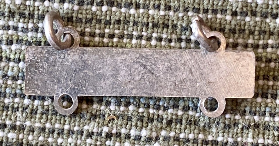 S. S. RIFLE Qual Bar for Marine Corps Basic Qualification Badge USMC ...